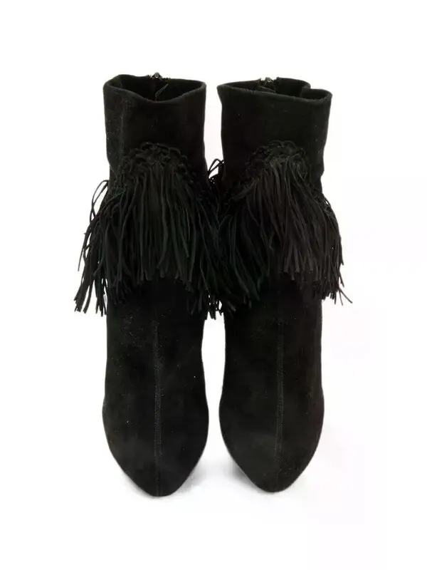 CHRISTIAN LOUBOUTIN Rom Fringe Ankle Boots