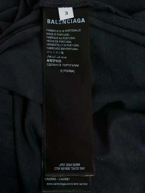 Balenciaga Slogan-print T-shirt