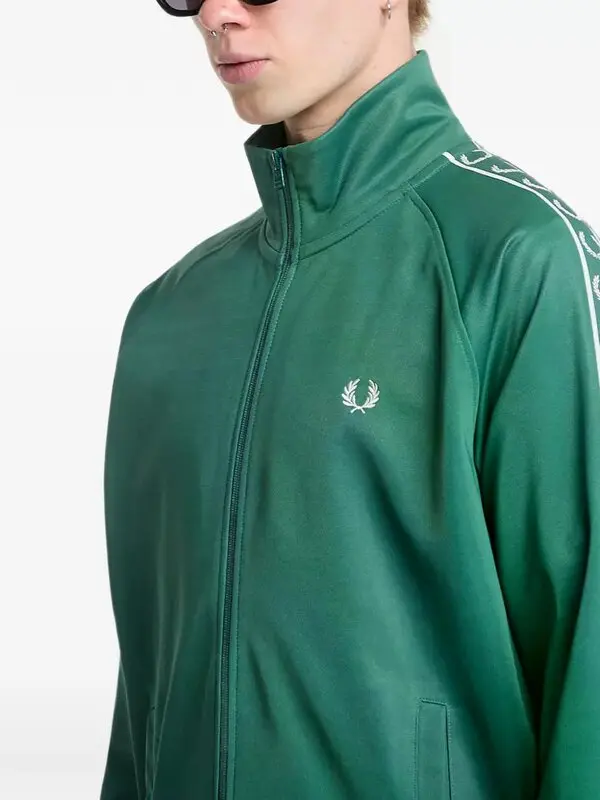 Fred Perry High Neck Zip Up Sweatshirt