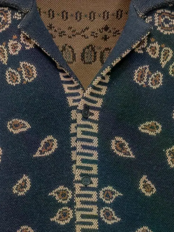 Alanui Bandana Jacquard Shirt