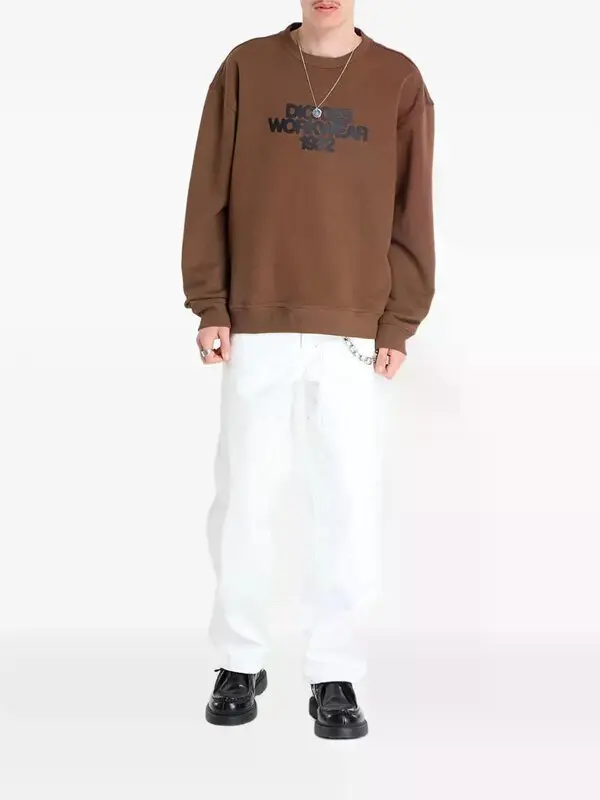 Dickies Logo Print Crewneck Sweatshirt