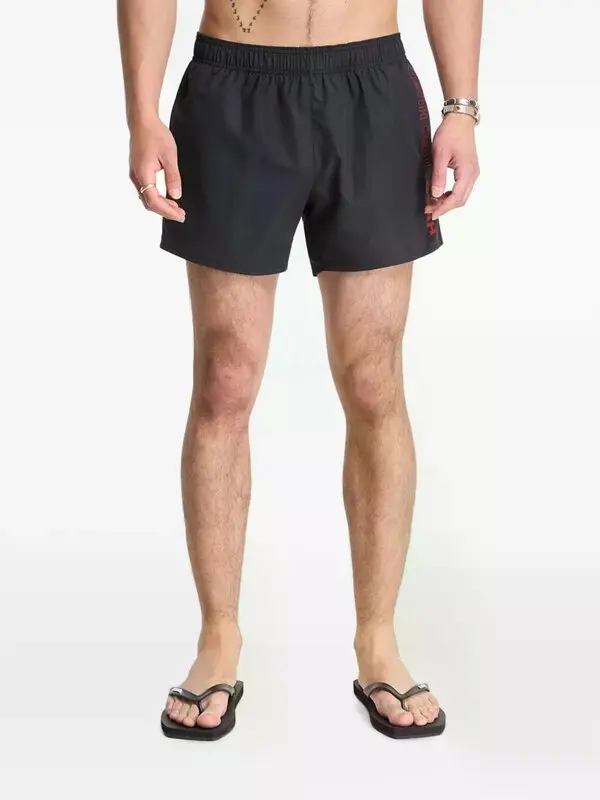 Hugo Tiki Logo-print Swim Shorts