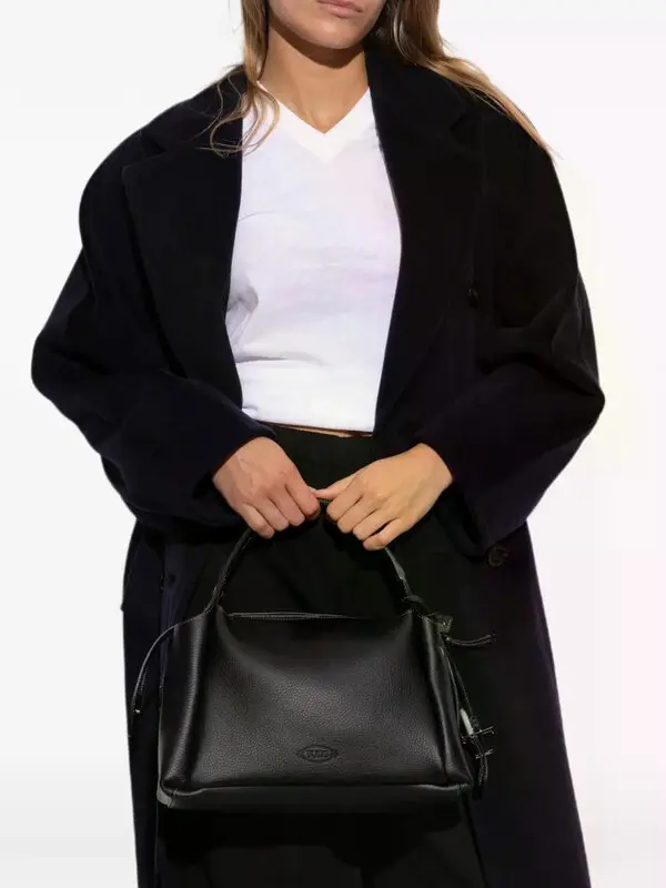 TOD'S T Timeless Calf Leather Tote Bag
