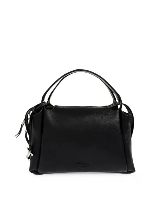 TOD'S T Timeless Calf Leather Tote Bag