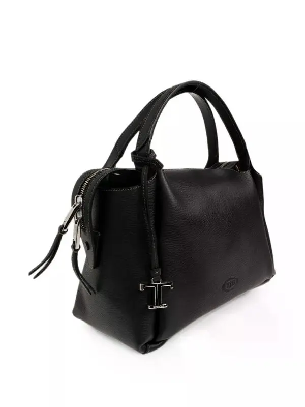 TOD'S T Timeless Calf Leather Tote Bag