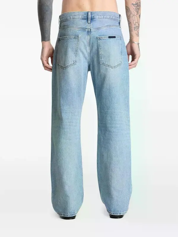 Fear Of God Whiskering Effect Straight-leg Jeans