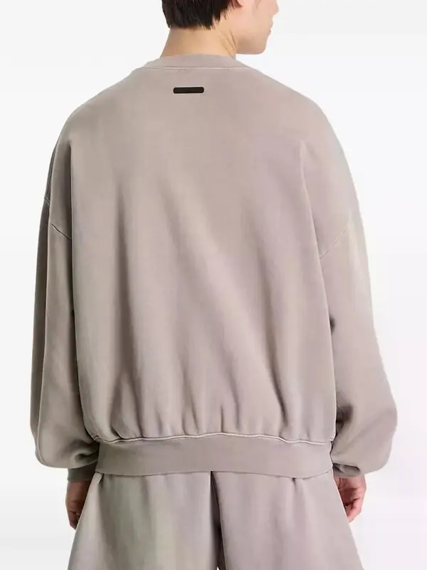 Fear Of God Logo-print Sweatshirt - Neutrals