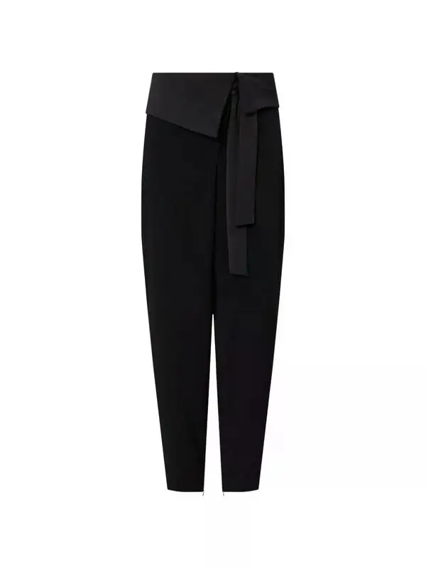 Liu Jo Envers Satin Trousers With Belt