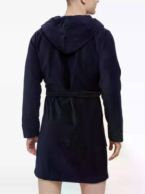 CR7 CRISTIANO RONALDO Velvet Hooded Gown