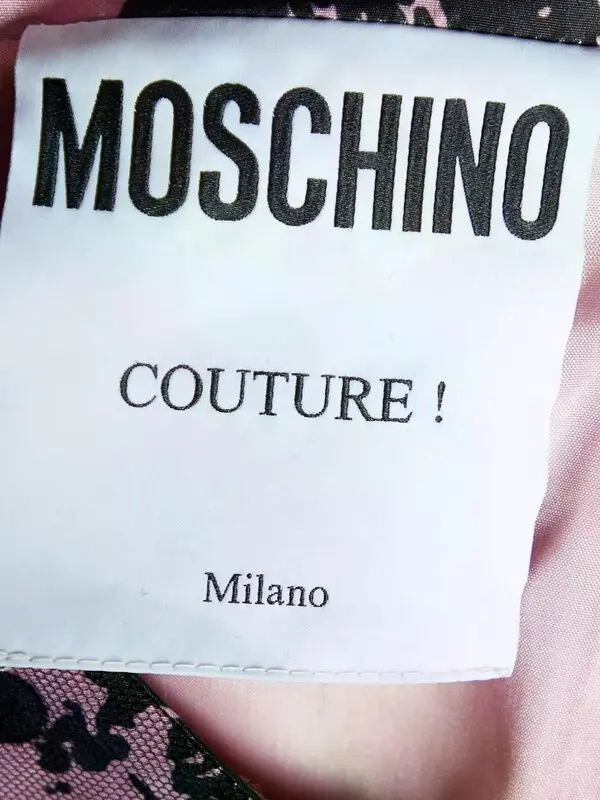 Moschino Polka-dot Midi Dress