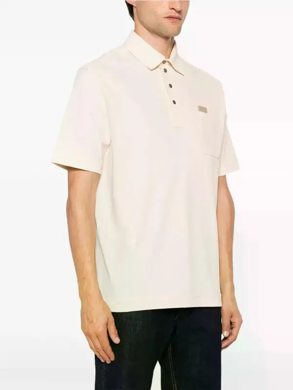 Moncler Logo-patch Chest-pocket Polo Shirt