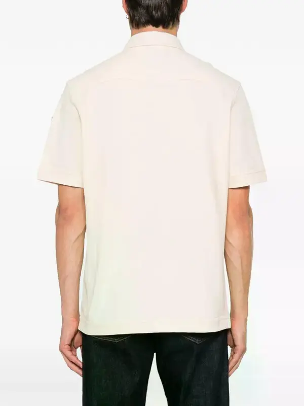 Moncler Logo-patch Chest-pocket Polo Shirt