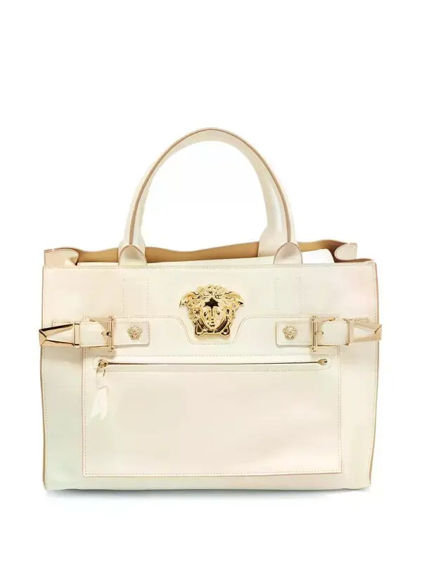 Versace La Medusa Tote Bag - White