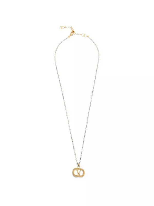 Valentino Garavani Vlogo Signature Necklace - Gold
