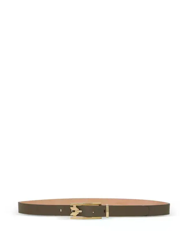 Victoria Beckham Dorian Pin-buckle Belt - Brown