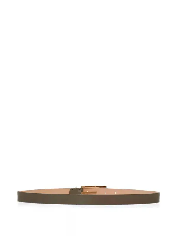 Victoria Beckham Dorian Pin-buckle Belt - Brown