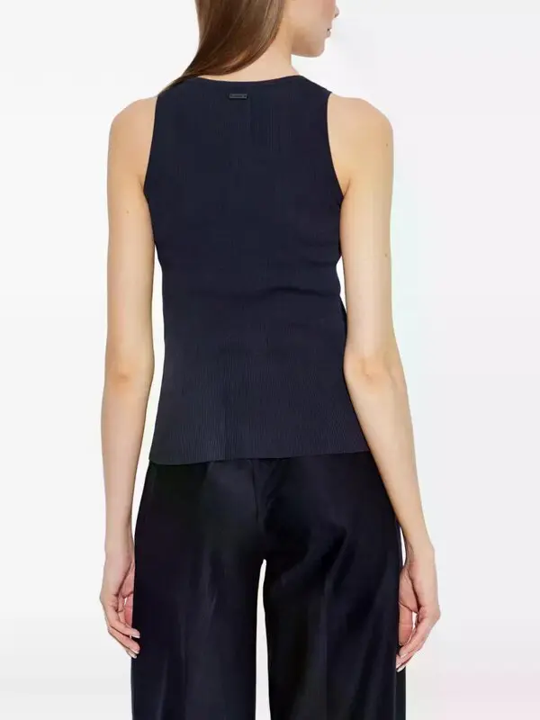 Max Mara Editta Ribbed-knit Tank Top