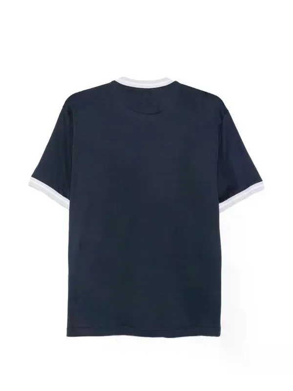 Eleventy Contrast-trim T-shirt