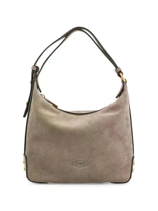 TOD'S Mini Suede Shoulder Bag