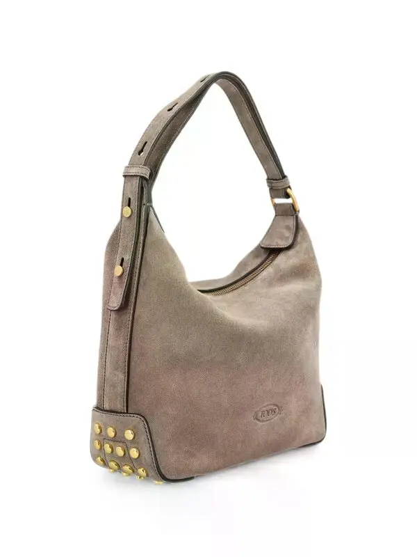 TOD'S Mini Suede Shoulder Bag