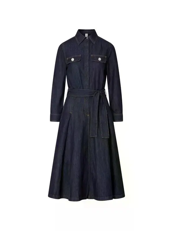 Liu Jo Long Denim Shirt Dress