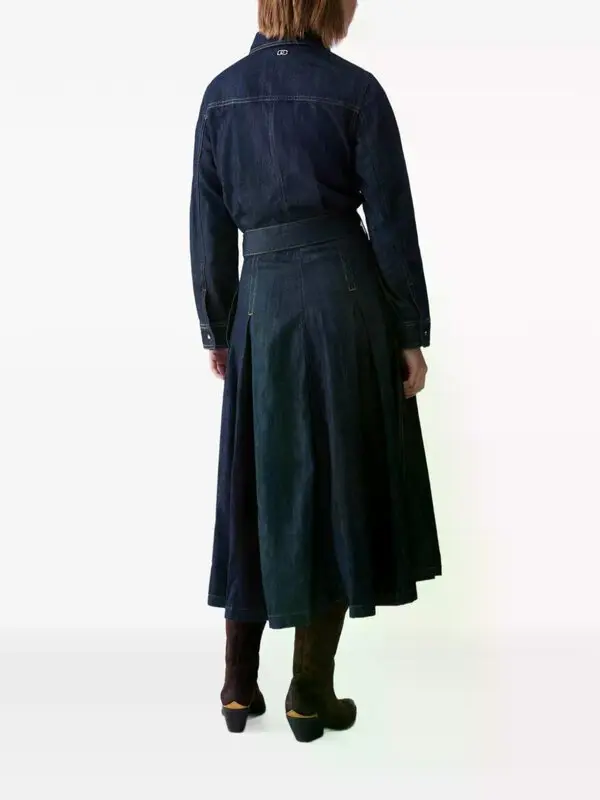 Liu Jo Long Denim Shirt Dress