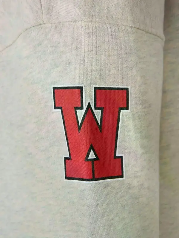 Off-White Logo-print Crew-neck Sweater
