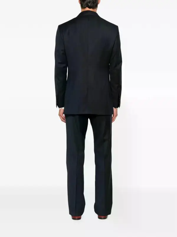 TOM FORD Herringbone Double-breasted Suit