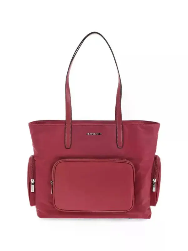 Michael Kors Logo-plaque Zip-pocket Tote Bag