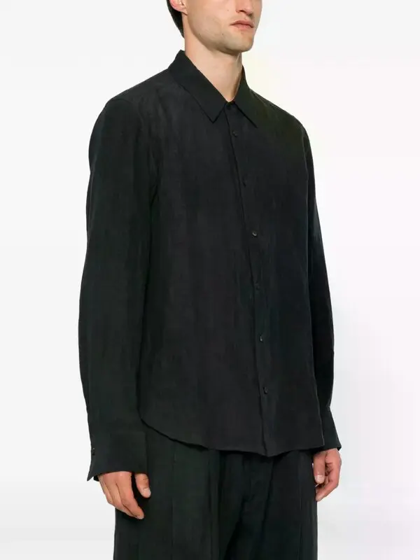 ZIGGY CHEN Layered-detail Long-sleeve Shirt