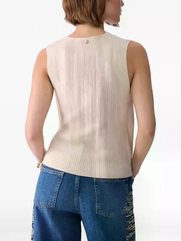 Liu Jo Embellished Jacquard Insert Top