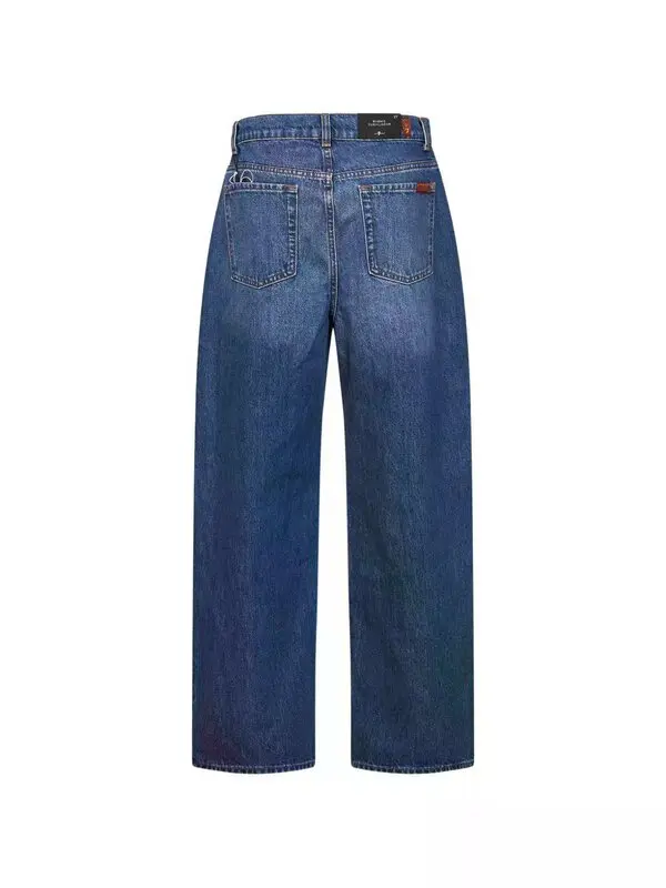 7 For All Mankind Straight-leg Jeans