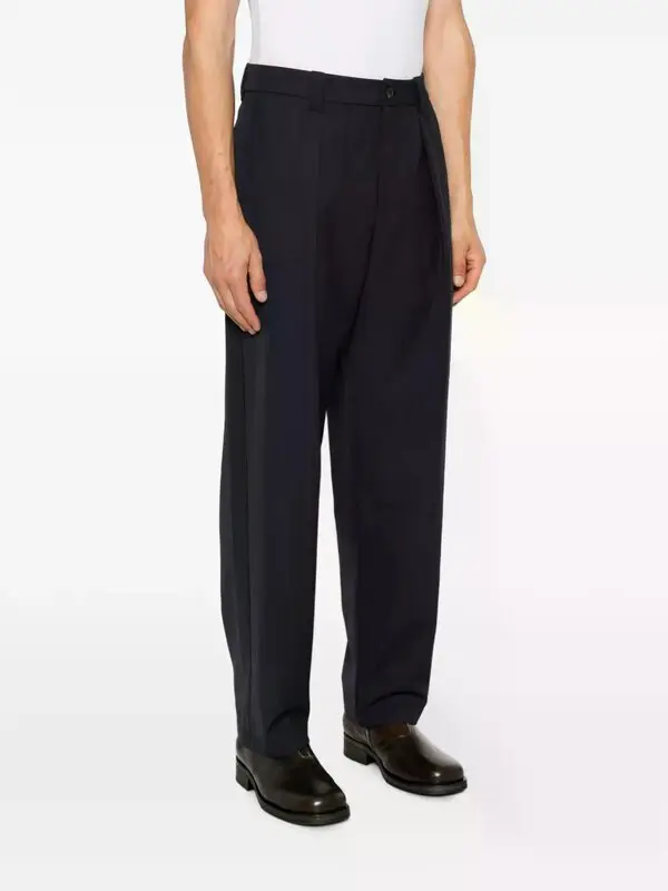 A.p.c. Pleated Straight-leg Trousers
