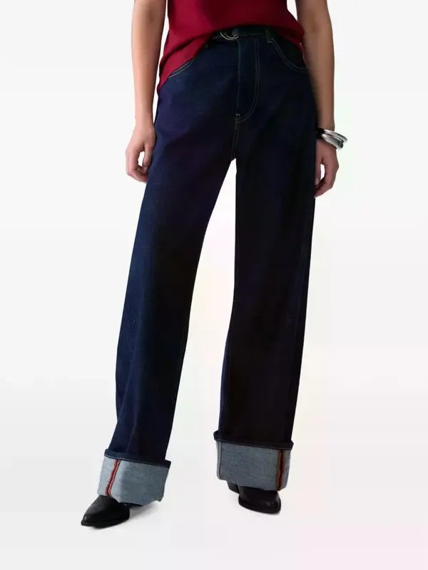 Liu Jo Flared Jeans With Turn-ups