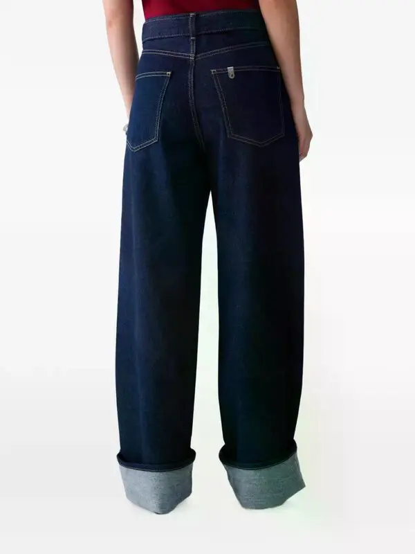 Liu Jo Flared Jeans With Turn-ups