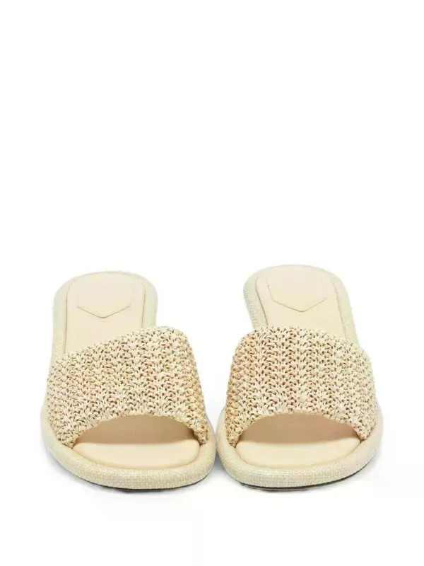 Fendi Ff Heeled Sandals