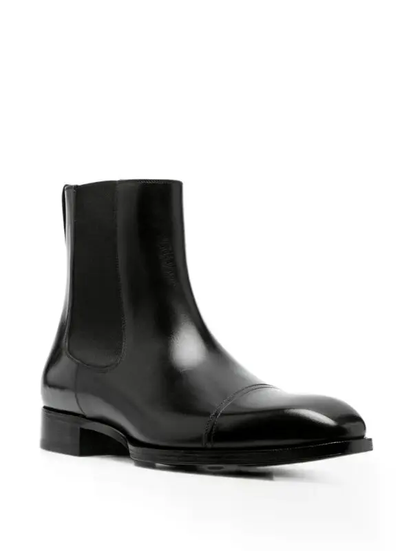 TOM FORD Elkan Cap-toe Chelsea Boots