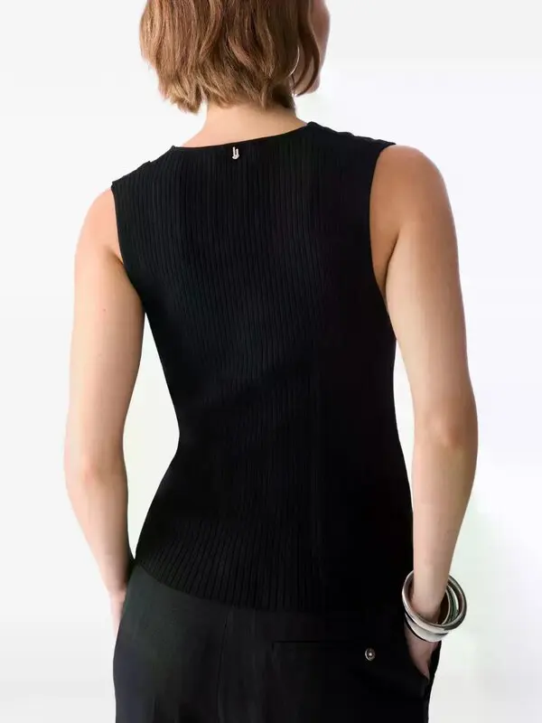 Liu Jo Sleeveless Top With Jewel Embroidery