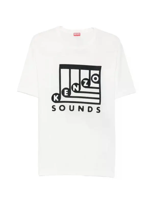 Kenzo Logo-embroidered T-shirt