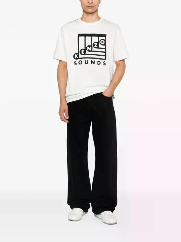 Kenzo Logo-embroidered T-shirt