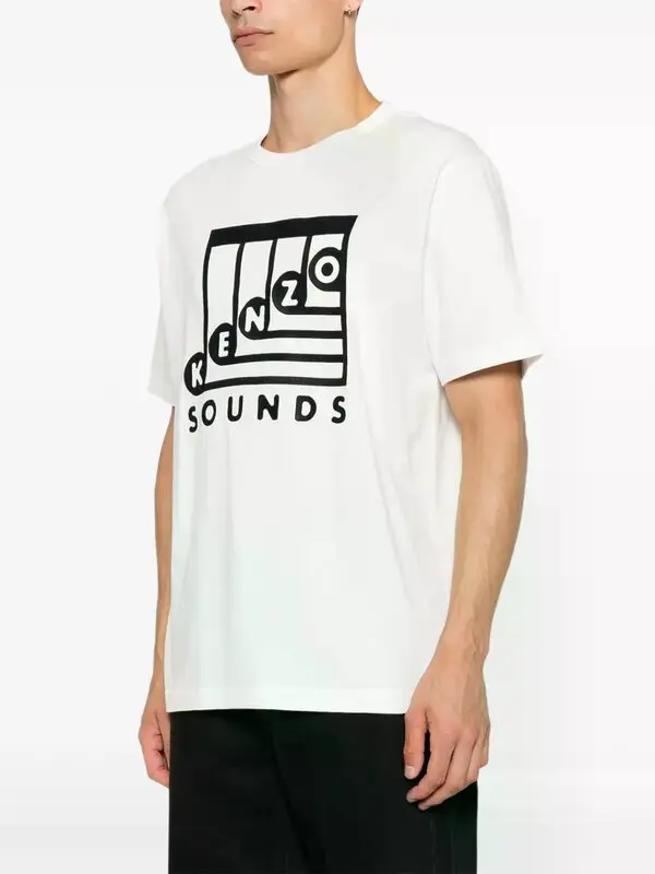 Kenzo Logo-embroidered T-shirt