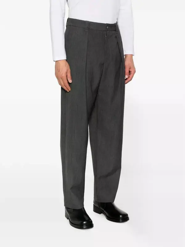 A.p.c. Pleated Straight-leg Trousers
