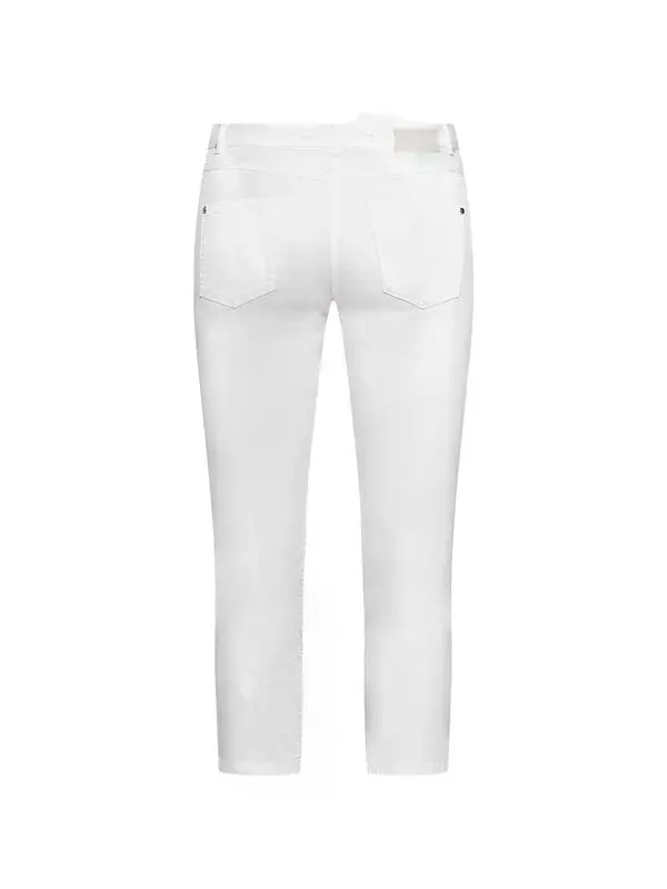 BETTY BARCLAY Cropped Slim-fit Trousers