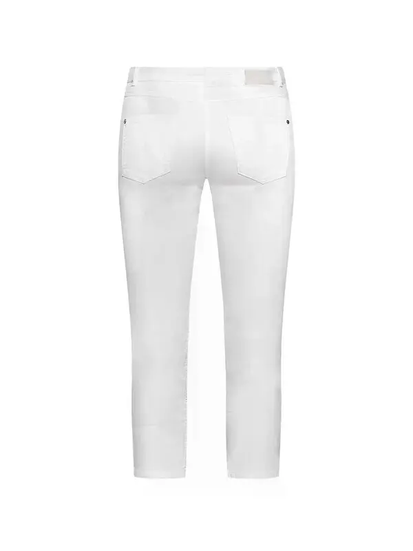 BETTY BARCLAY Cropped Slim-fit Trousers