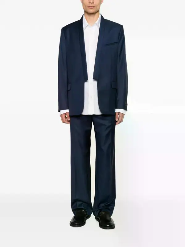 Kenzo Navy Tailored Trousers