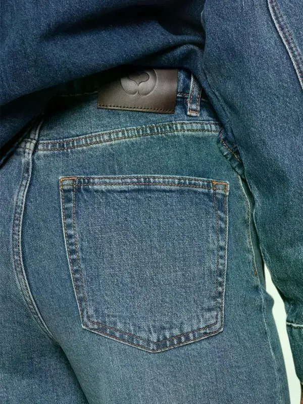 Maje Patch-pocket Straight-leg Jeans