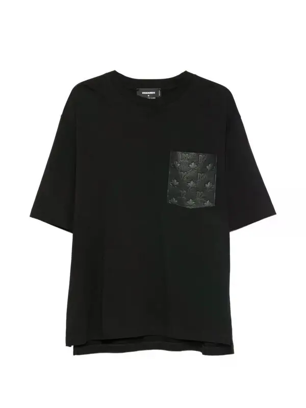 Dsquared2 Embossed-logo T-shirt - Black