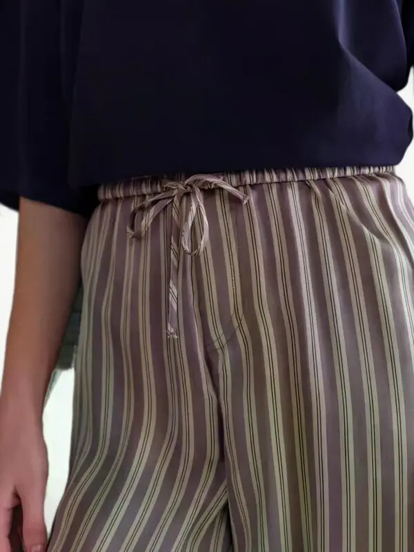 American Vintage Bovalow Vertical-stripe Shorts