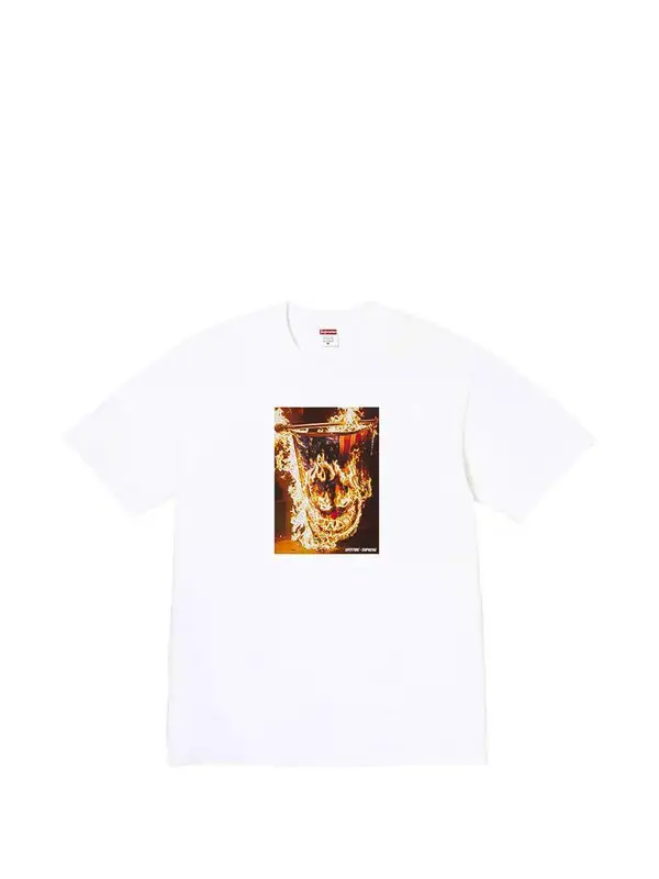 Supreme X Spitfire Logo-print T-shirt