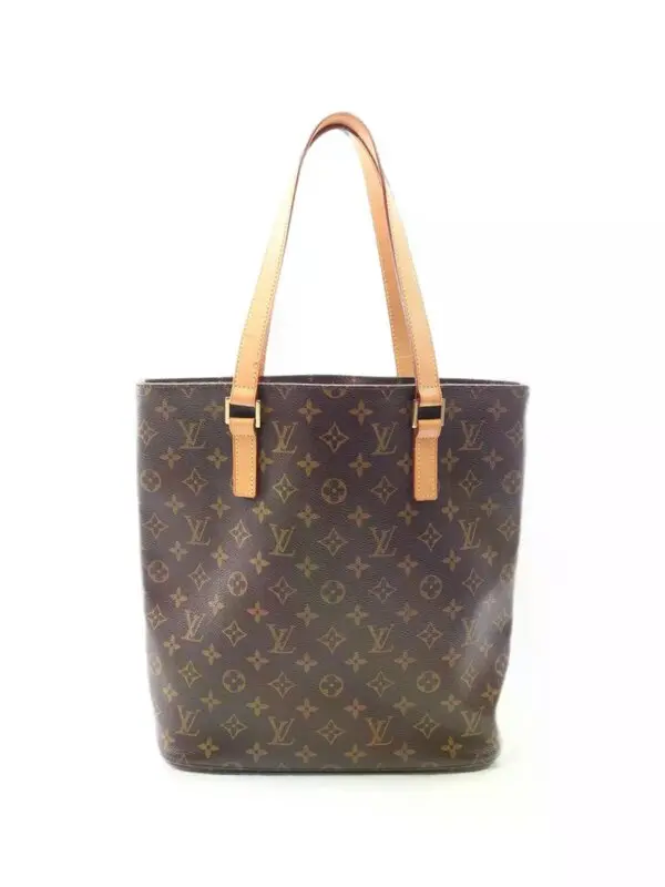 LOUIS VUITTON 2002 Gm Vivian Monogram Tote Bag - Brown